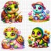 37 PNG Spring Turtle Clipart Cute Animals, Spring Clipart, Animals ...