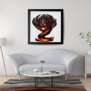 Horrible Hurricane Clipart, Fiery Fire Demon Clipart Bundle, High ...
