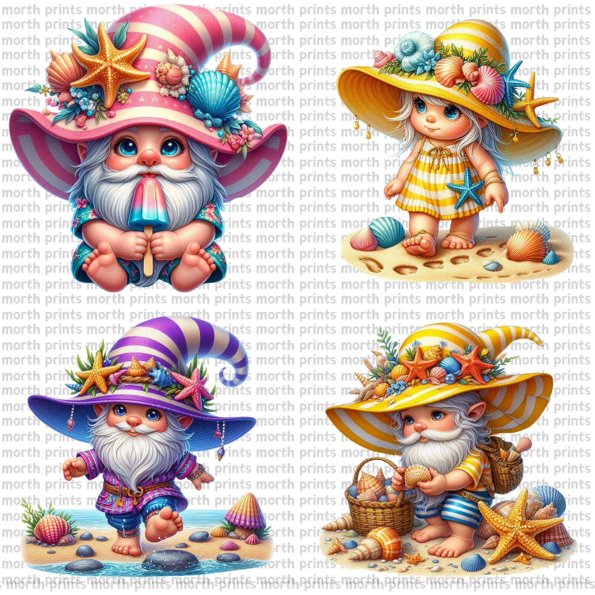 29 PNG Beach Gnomes Clipart Cute Gnome Clipart, Summer Gnome Clipart ...