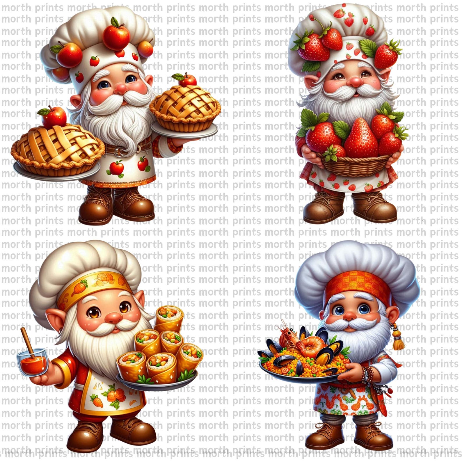 47 PNG Chef Gnome Clipart Cook Gnome, Cooking Gnome, Cute Gnome Png ...