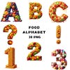 Fruits and Vegetables of Latin America Spanish Alphabet Poster, Food ...