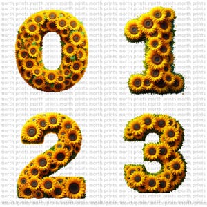 38 PNG Sunflower Alphabet Clipart , Alphabet PNG, Floral Clipart ...