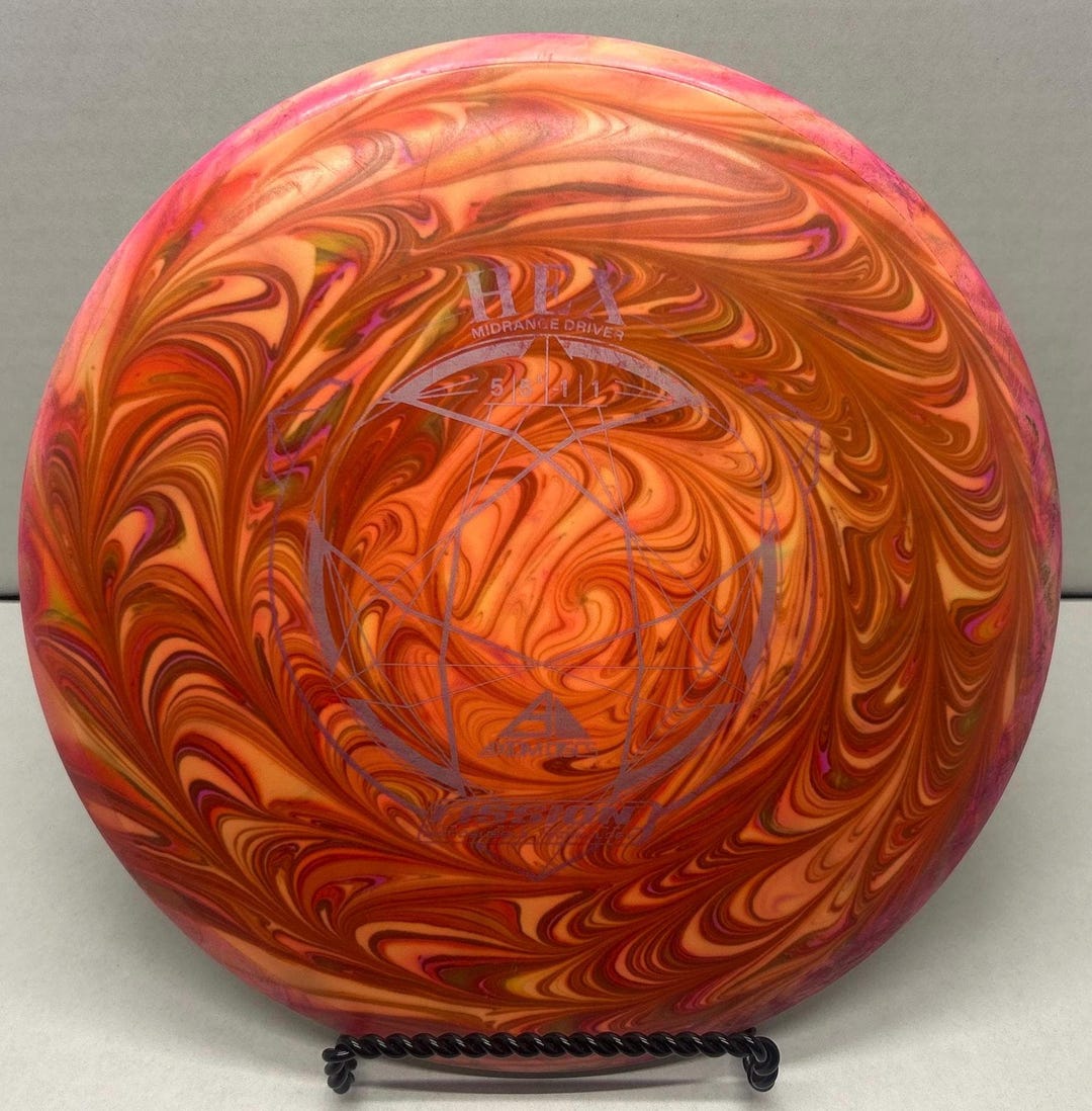 MVP Fission Hex - Midrange Disc Golf Disc - [flight Numbers 5/5.5/-1/1 ...