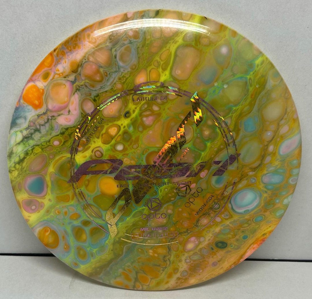Latitude 64 Opto Pearl- Midrange Disc Golf Disc - [flight Numbers 4/6 ...