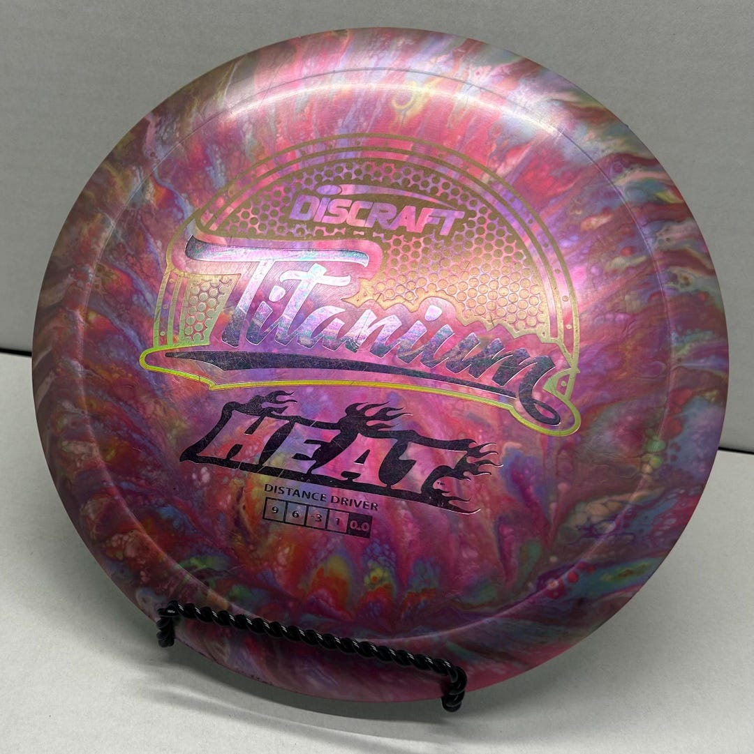 Discraft Titanium Heat- Disc Golf Distance Driver [flight Numbers 9/6 ...