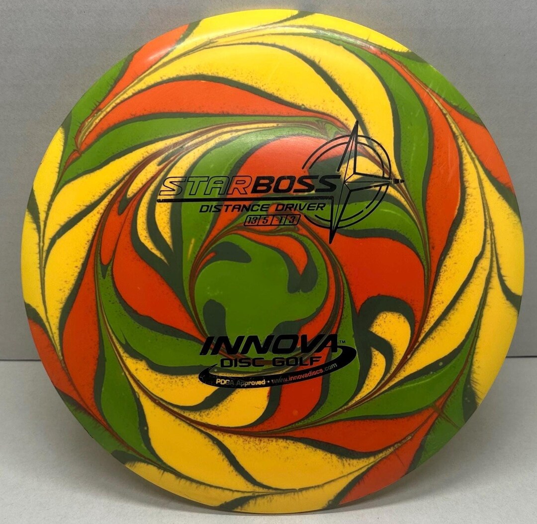 Innova Star Boss - Disc Golf Distance Driver- [flight Numbers 13/5/-1/3 ...