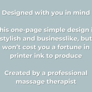 Massage Therapy Simple SOAP Notes - Etsy