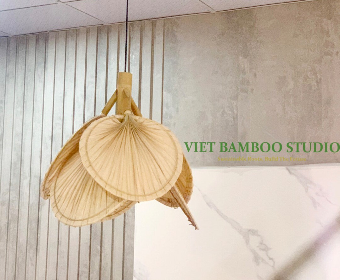 Palm Lamp, Inspired by Natural Palm Trees. the Product is Handmade From ...