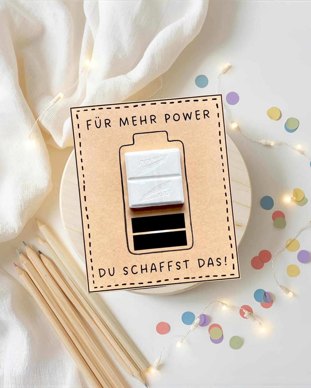 Printable Template: Lucky Charm, Encouragement, Exam, You Can Do It ...