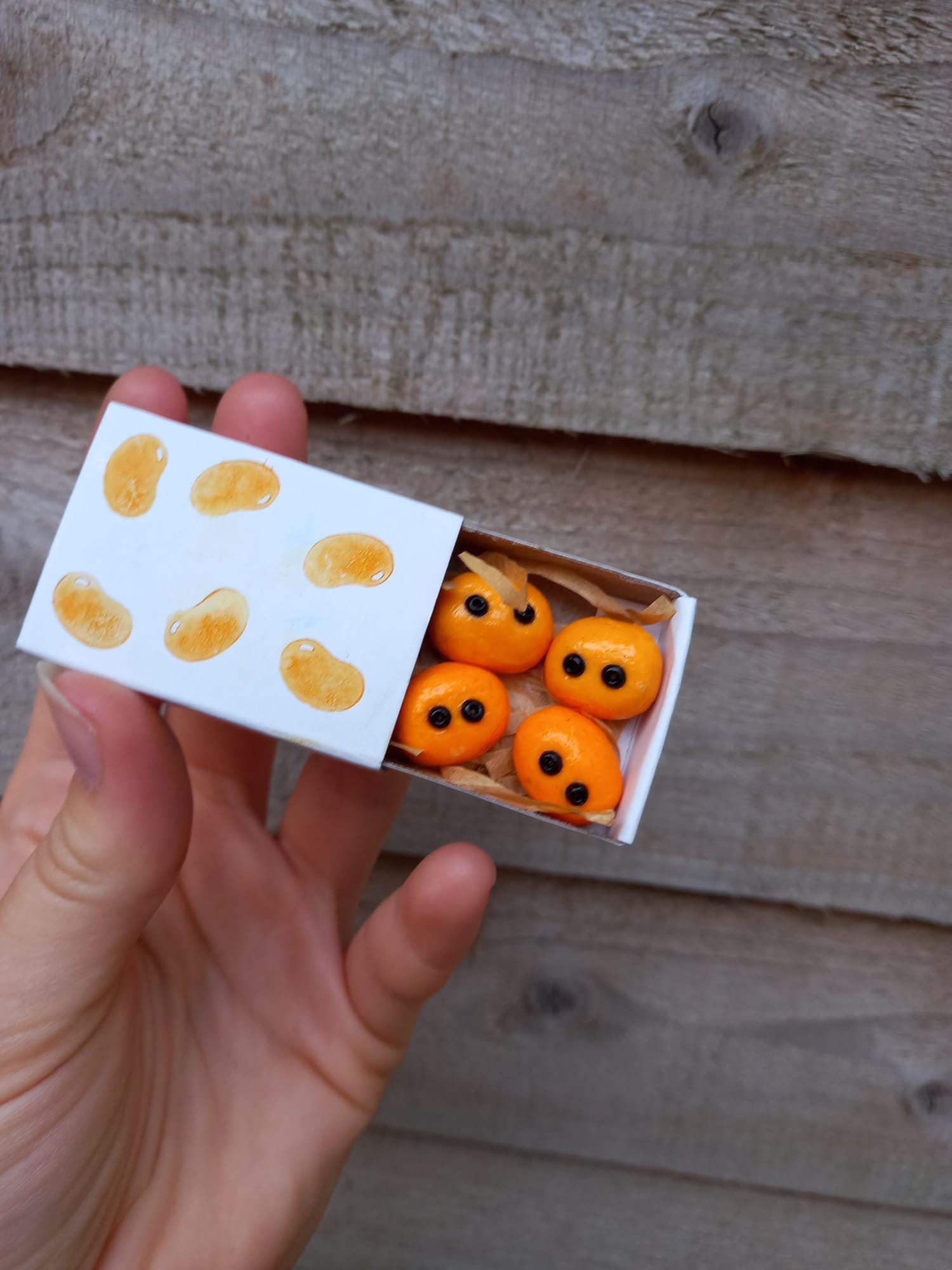 Bean Buddies/ Worry Beans Mini Clay Beans With Personality in a ...