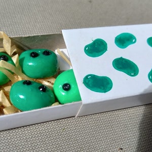 Bean Buddies/ Worry Beans Mini Clay Beans With Personality in a ...