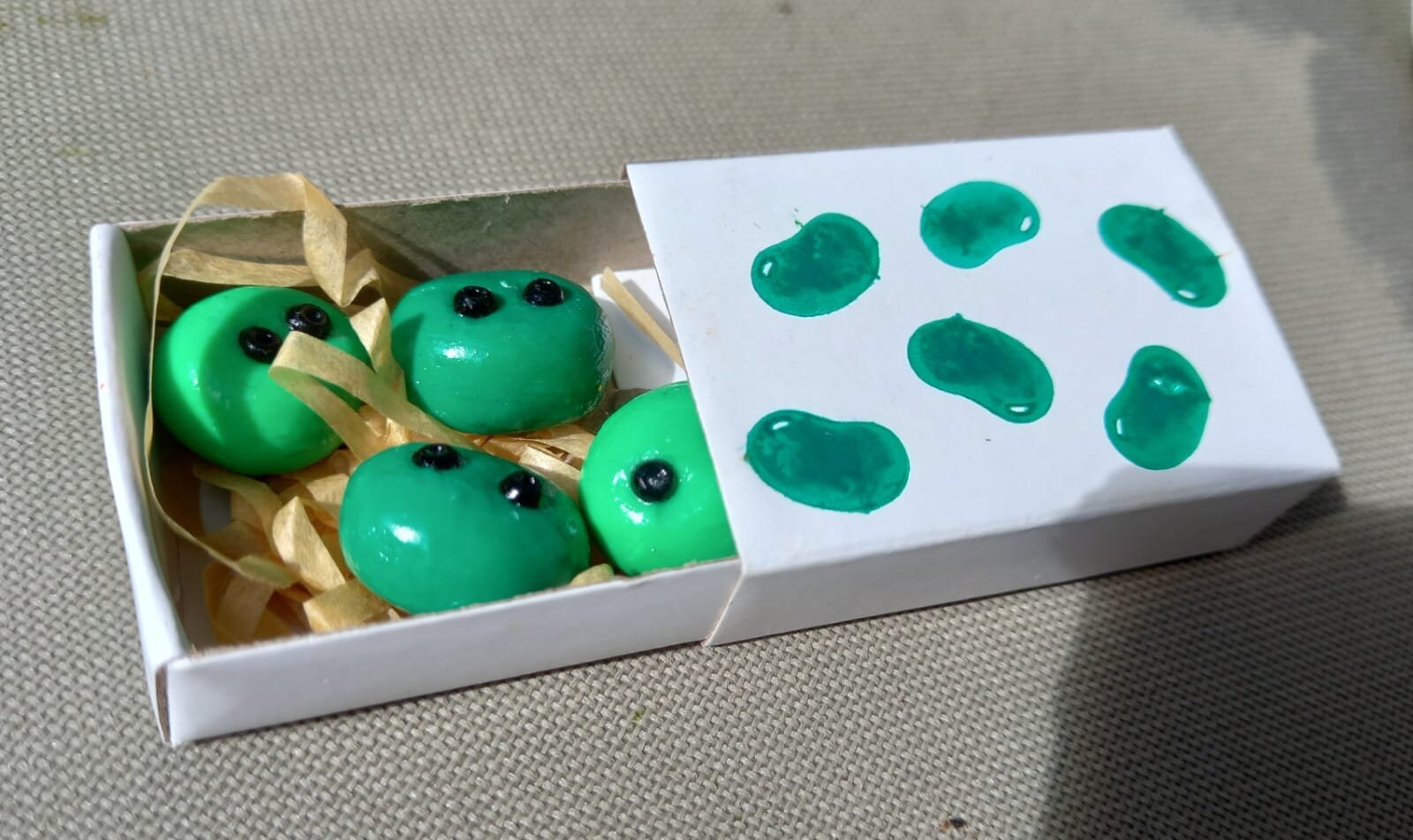 Bean Buddies/ Worry Beans Mini Clay Beans With Personality in a ...