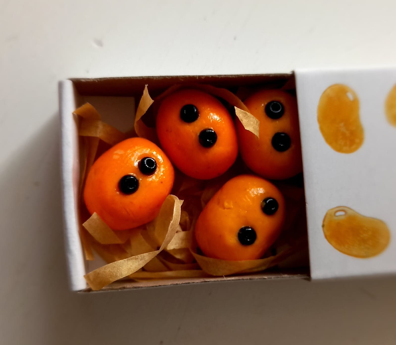 Bean Buddies/ Worry Beans Mini Clay Beans With Personality in a ...