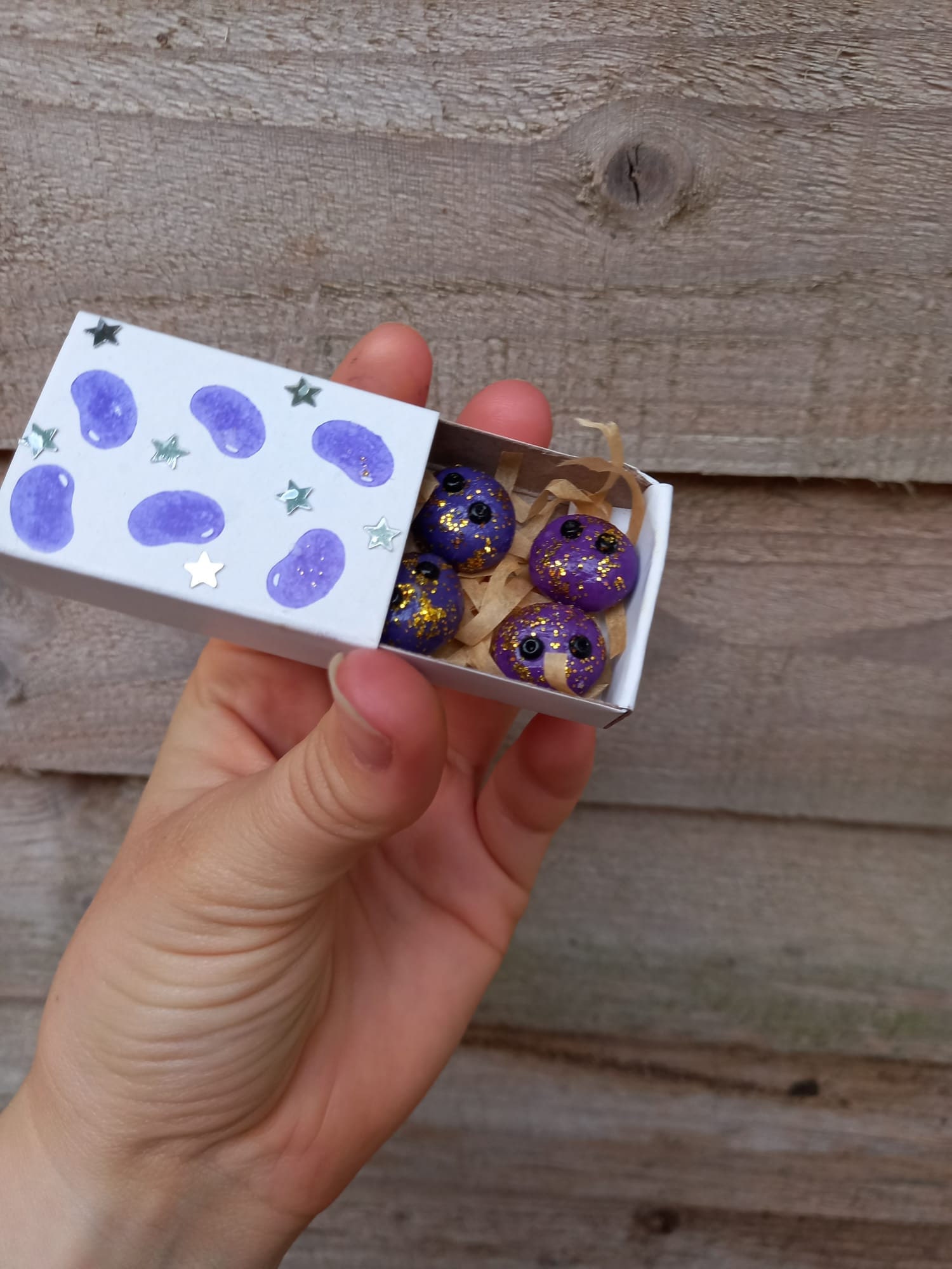 Bean Buddies/ Worry Beans Mini Clay Beans With Personality in a ...