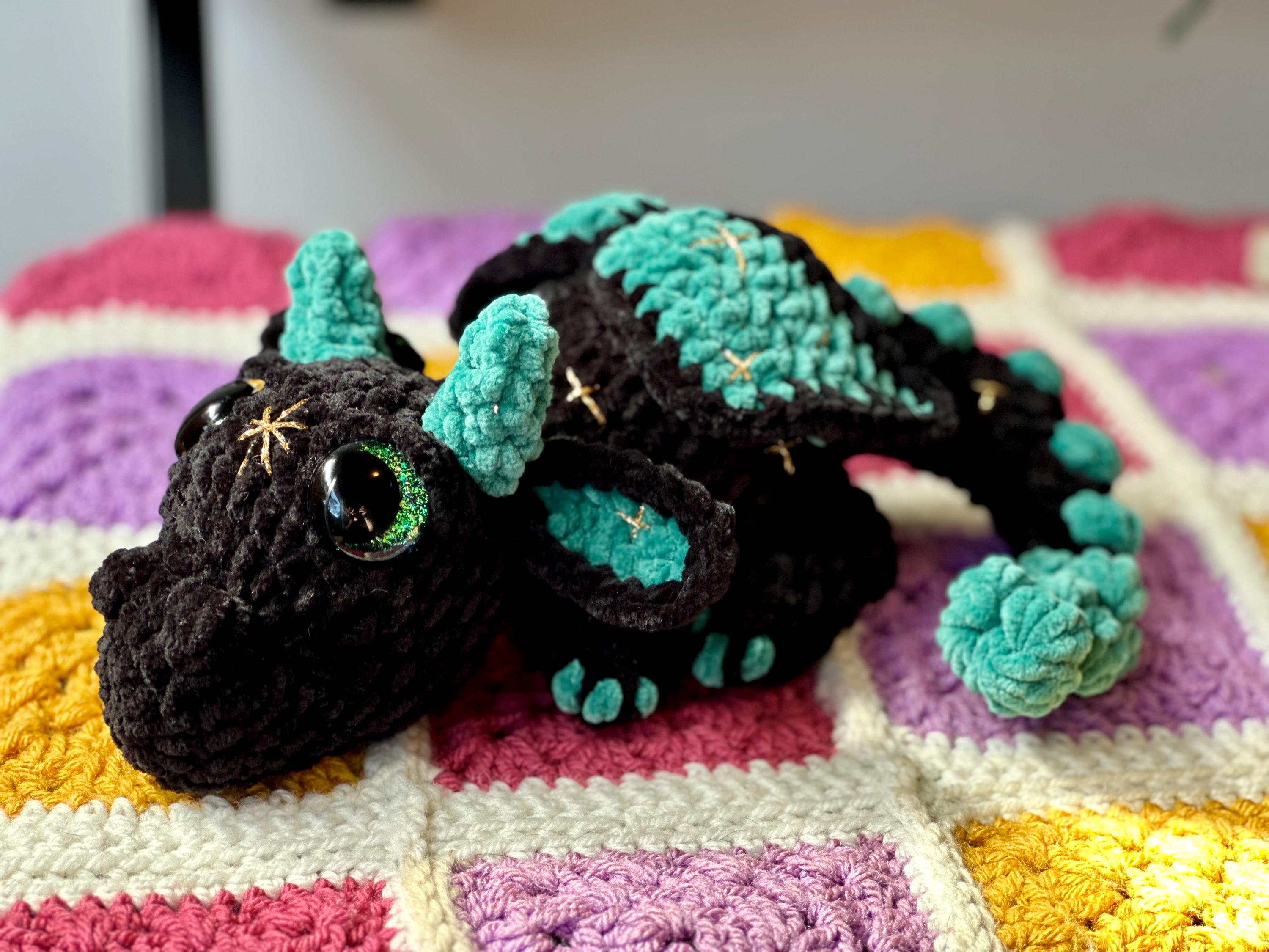 Dreamy Dragon Crochet Pattern || Pattern Digital Download || Crochet ...