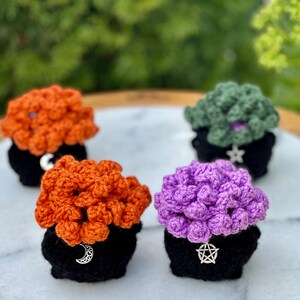 Witches Cauldron Coasters Pattern || Crochet Digital Pattern || Crochet ...