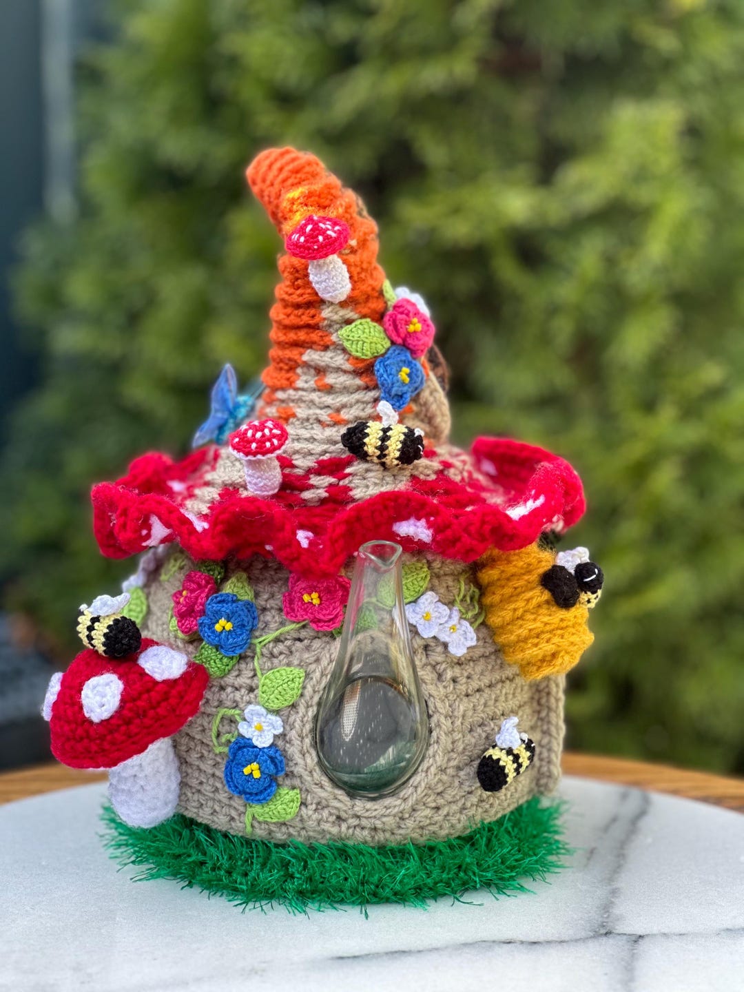 Teapot Cosy pre-order Fantasy Teapot Cosy Fairy House Cosy Witch Hut ...