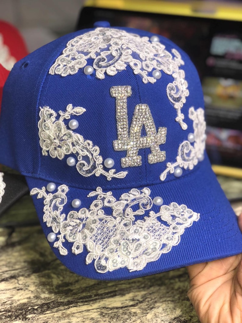 Lace & Pearls LA Hat Viral Trend Streetwear Fashion Accessories - Etsy