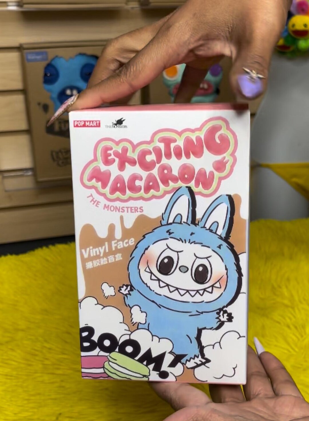 Lil Boo Boo Keychain, Bag Ornament, Viral Trend Labubu Lafufu for ...