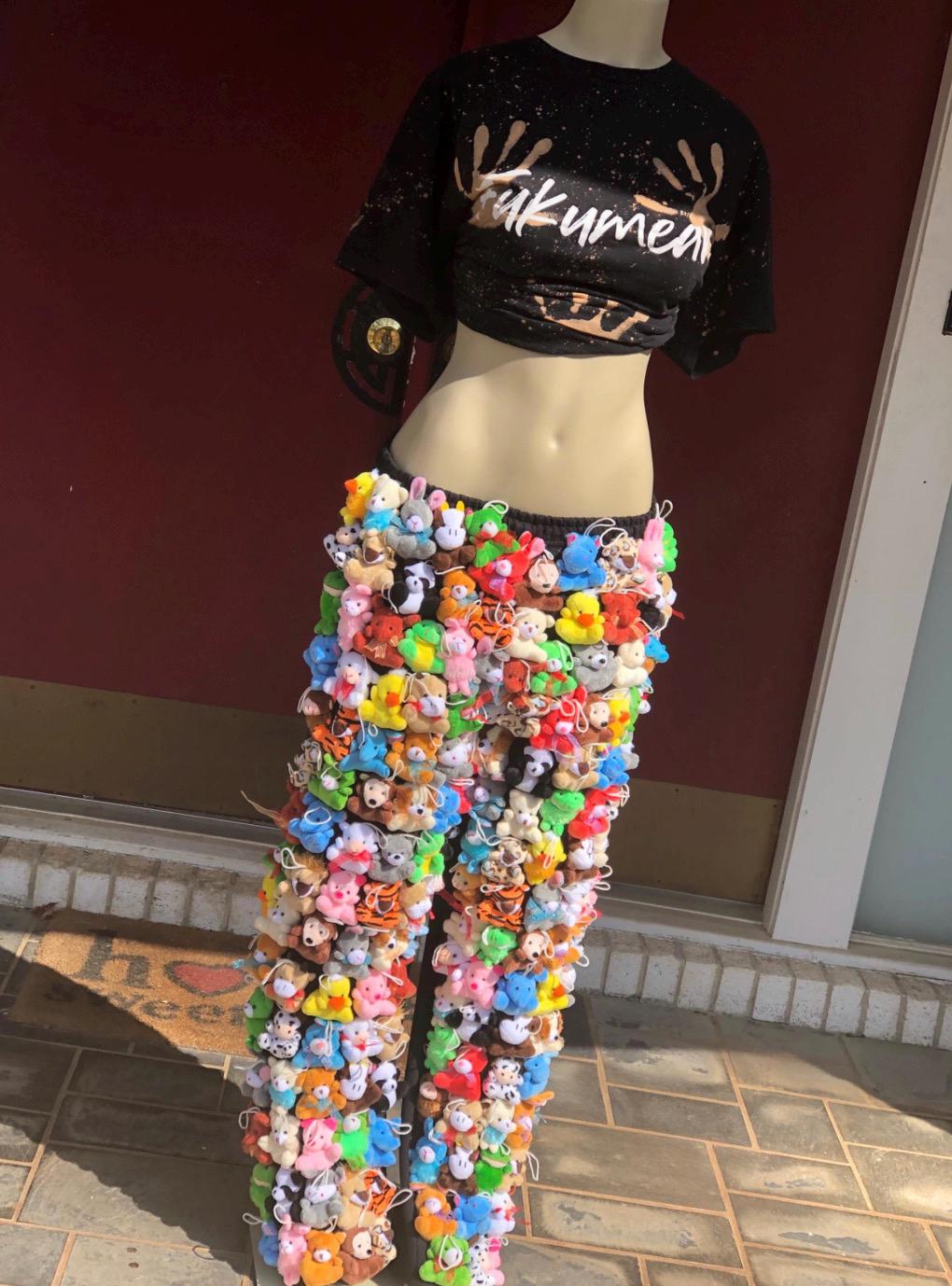 Mini Plush Animals Pants, UNISEX Shorts, Hot Trend, Streetwear ...