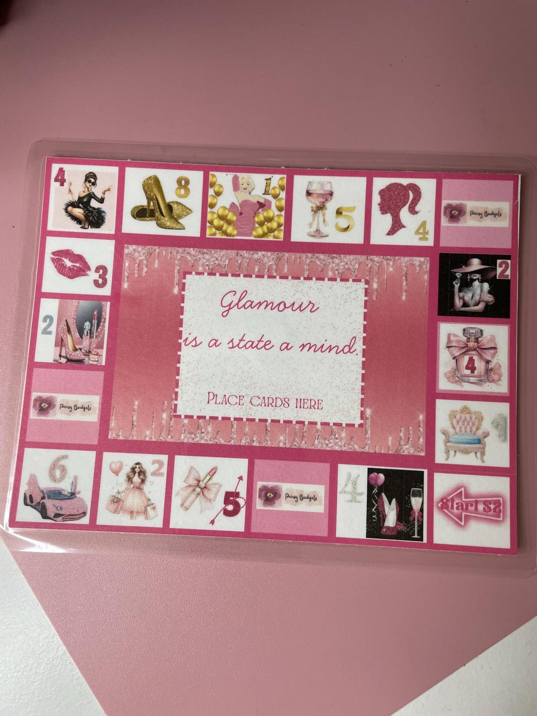 Glamorous (board Game) - Etsy