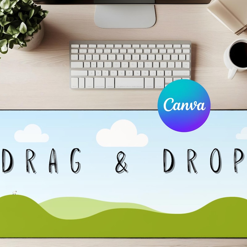 Desk Mat 22 Inches - Etsy