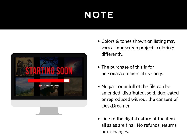 NETFLIX Twitch Overlay Stream Scenes Animated - Start, Be Right Back ...