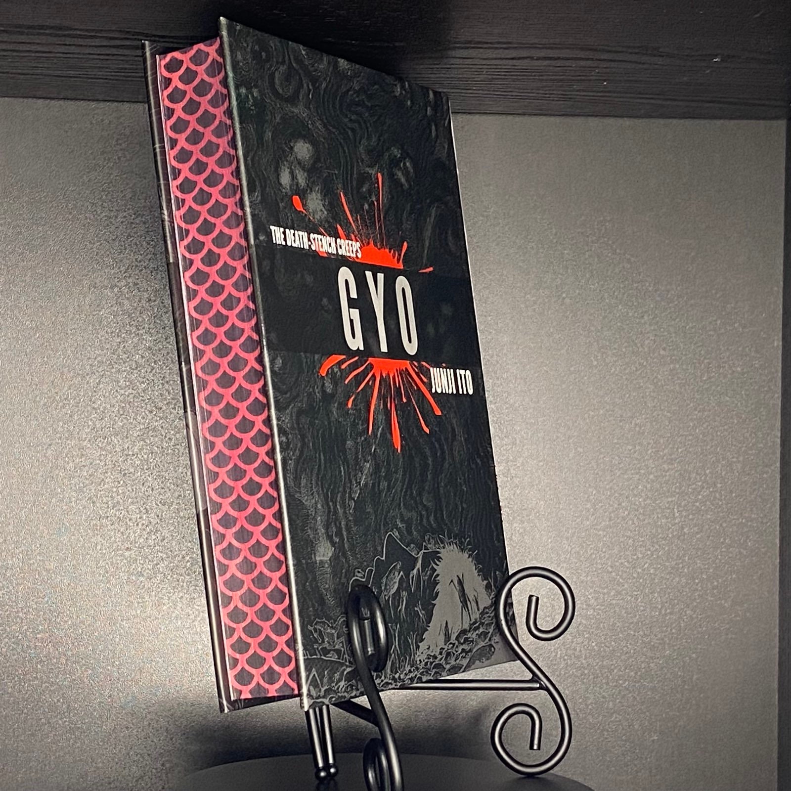 Gyo by Junji Ito Painted Edges, Horror Manga, Custom Handmade Edition ...