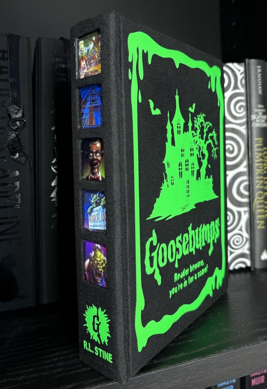 Goosebumps 5 Book Omnibus | Glow in the Dark | Deluxe Special Handmade ...