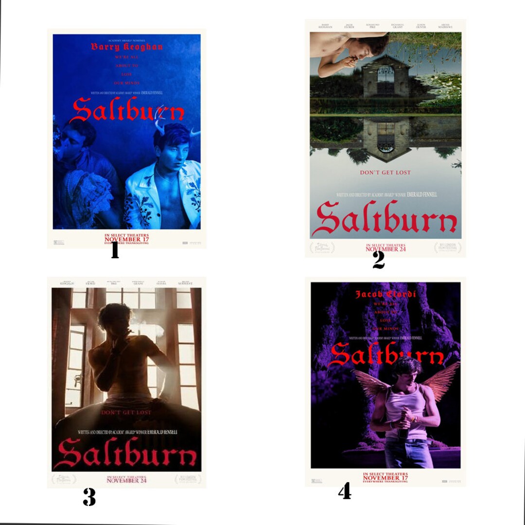 NEW Movie Poster, Saltburn Movie Poster, Home Decor - Etsy