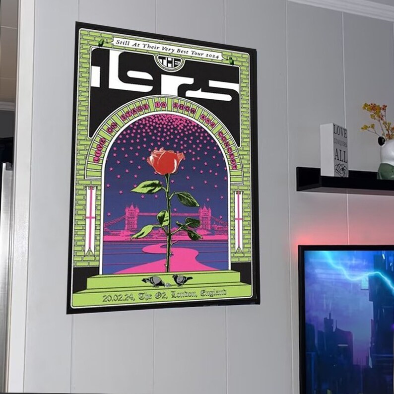 The 1975 February 20 2024 the O2 Arena London England Poster, Home ...