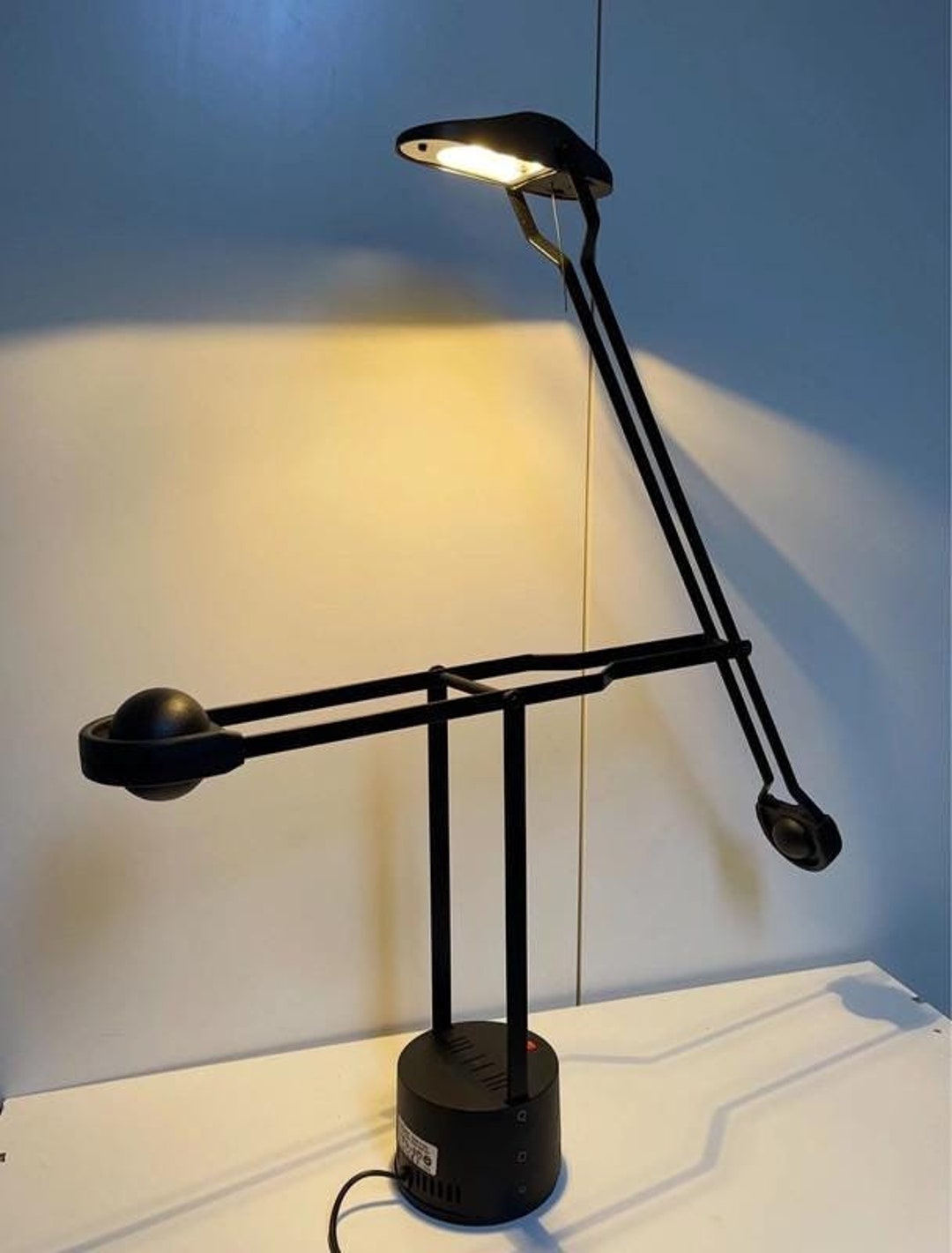 Vintage Stilpast Halogen Desk Lamp With Counterweight - Etsy
