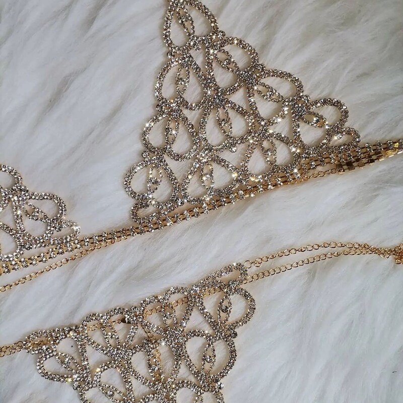 Chain Lingerie - Etsy