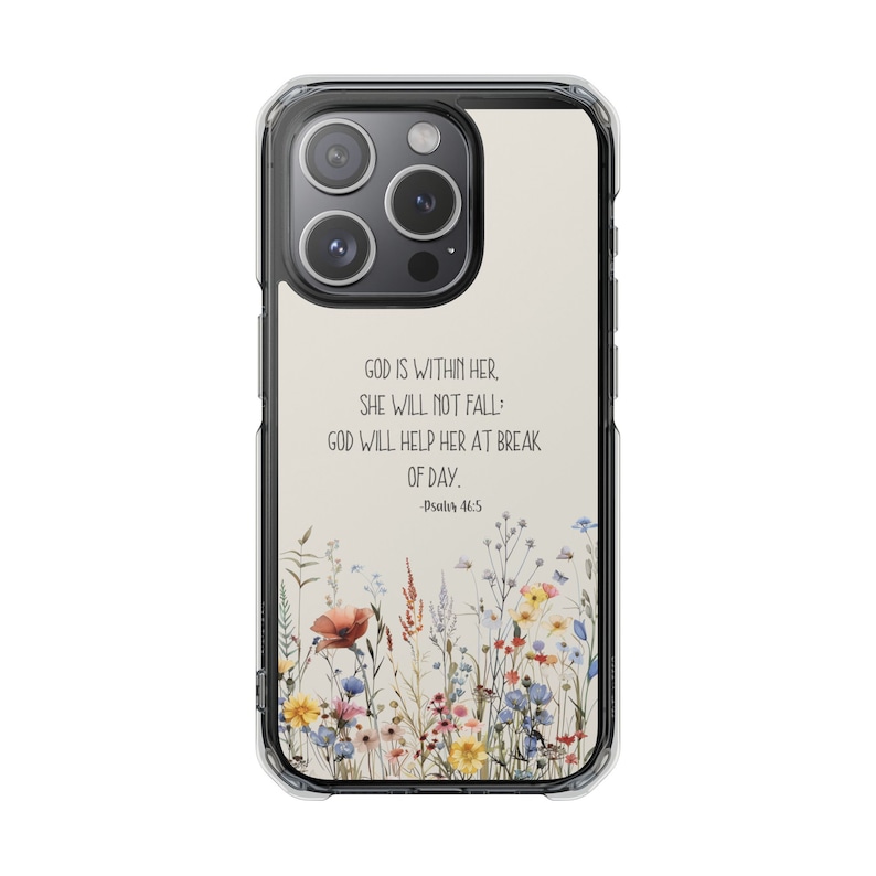 Magsafe Christian Phone Case Bible Verse Gift Religious Scripture Psalm ...