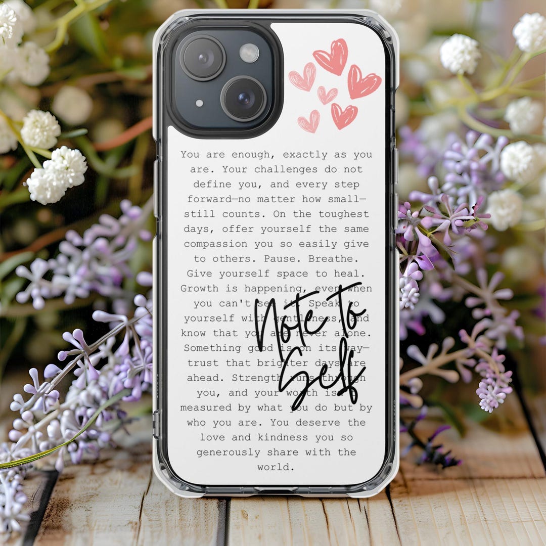 Positive Affirmations Magsafe Phone Case Mental Health Gift ...