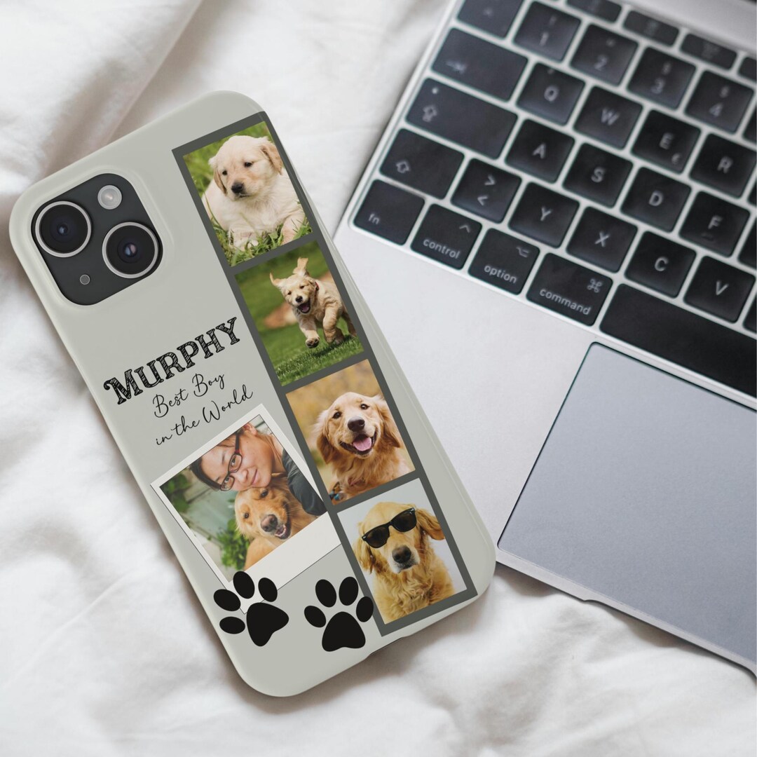 Custom Pet Phone Case Dog Photo Personalized Dog Cat Pet Valentines ...