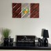 Wavy Rustic Wooden Peruvian Flag, Waving International Flag, Charred ...