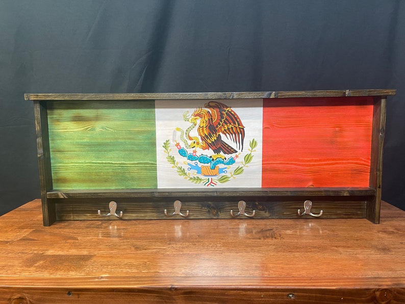 Mexico Coat Rack, Wood Coat and Hat Rack, International Coat Rack ...