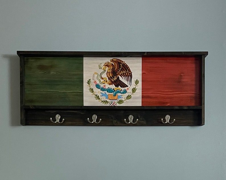 Mexico Coat Rack, Wood Coat and Hat Rack, International Coat Rack ...