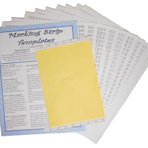 Paper Bead Sheets - Etsy