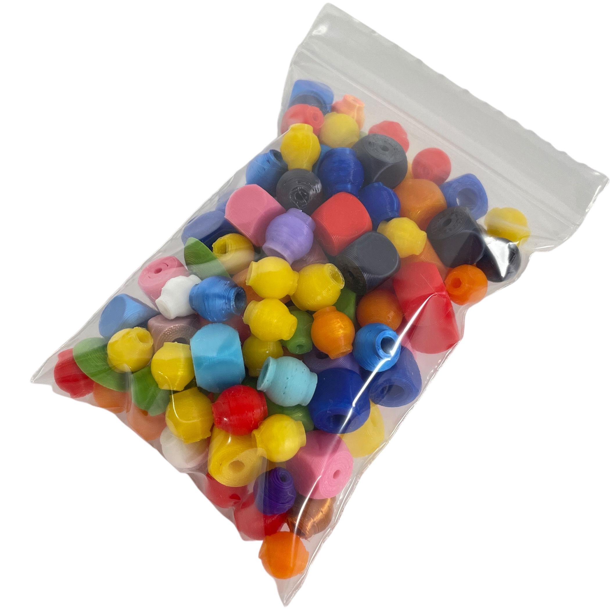 3D Printed Bead Soup 100+ Assorted 3D Printed Beads - Etsy