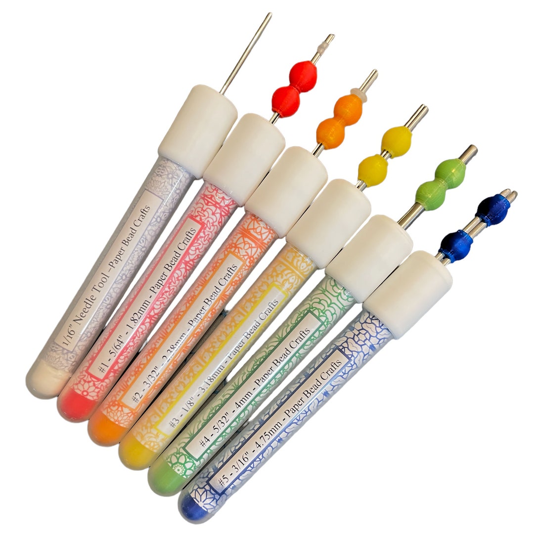 Adjustable Length Split Pin Paper Bead Rollers Including Pin Tool ...