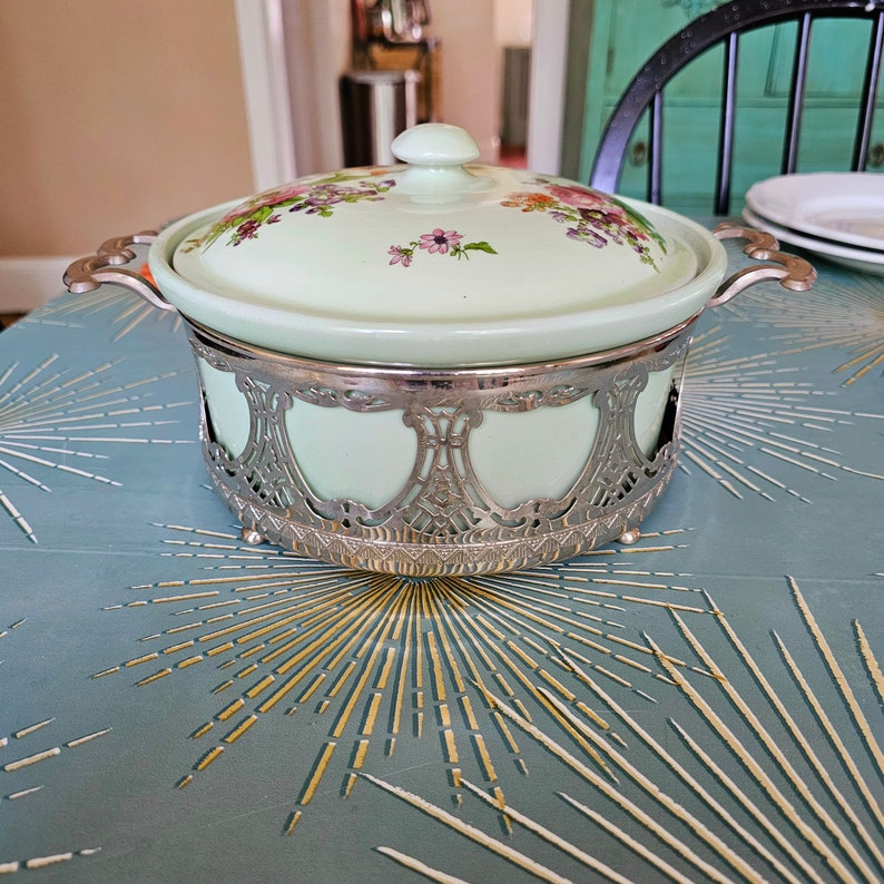 Cottagecore Royal-rochester Royalite Heat Proof Dish is Beautiful Hand ...