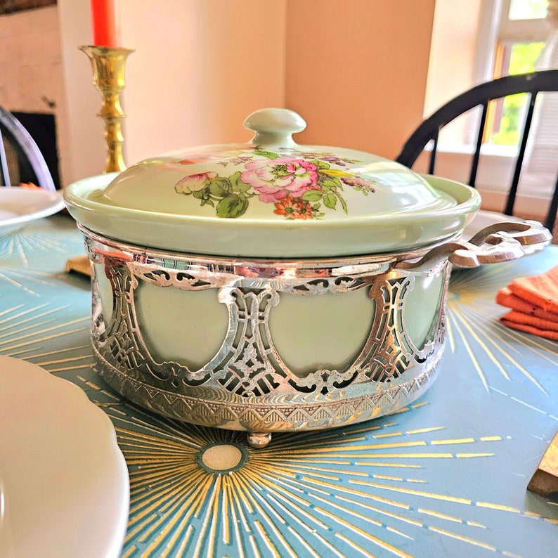 Cottagecore Royal-rochester Royalite Heat Proof Dish is Beautiful Hand ...