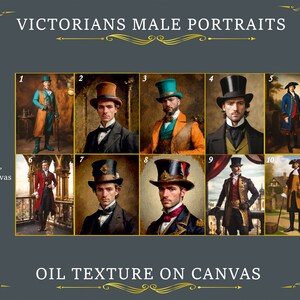 Custom Victorians Portrait From Photo, Oil Portrait Painting, Gift Idea ...