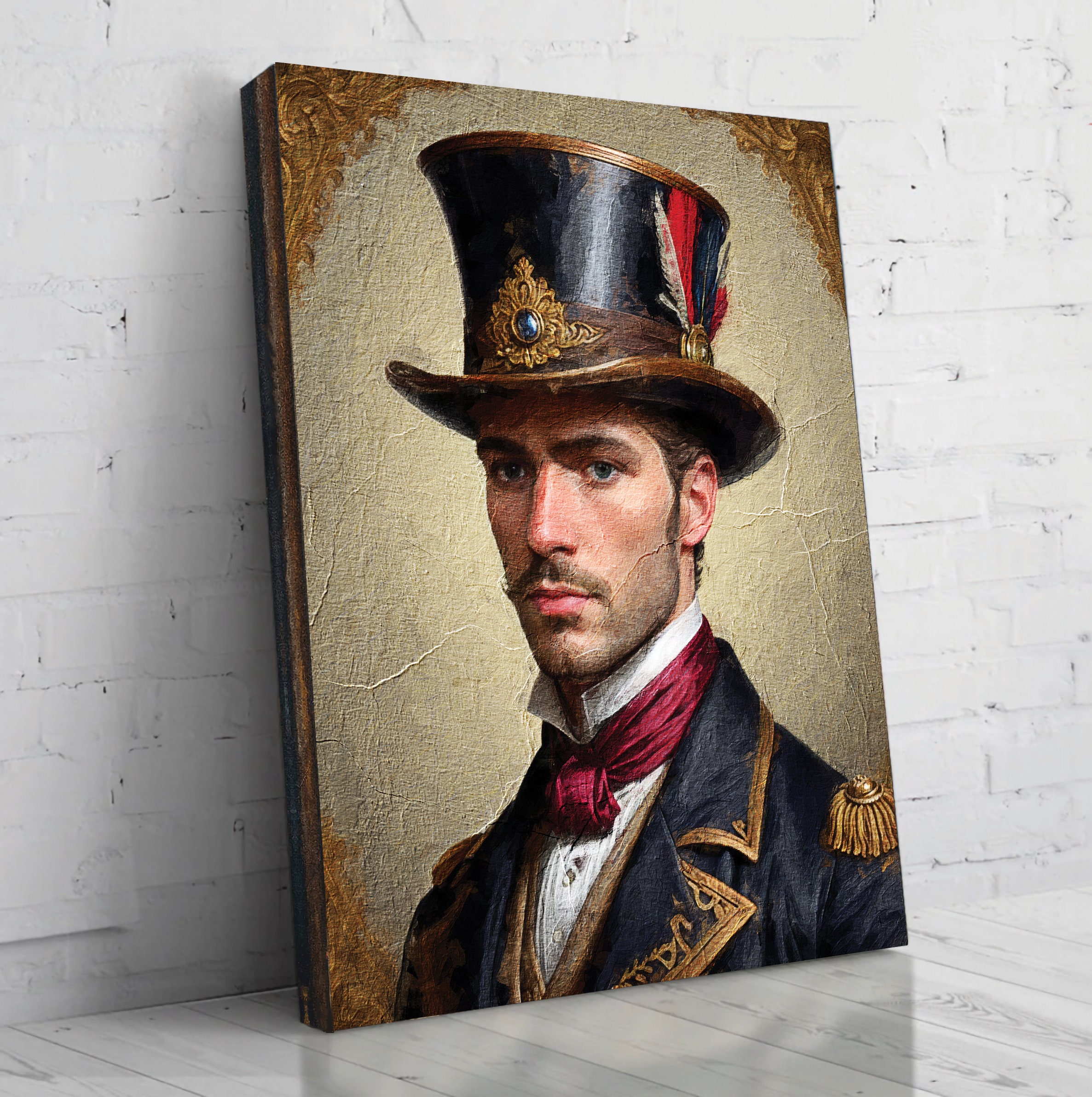 Custom Victorians Portrait From Photo, Oil Portrait Painting, Gift Idea ...