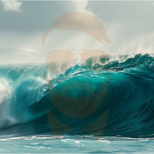 Bundle Pc/tablet Digital Wallpapers Barreling Waves - Etsy