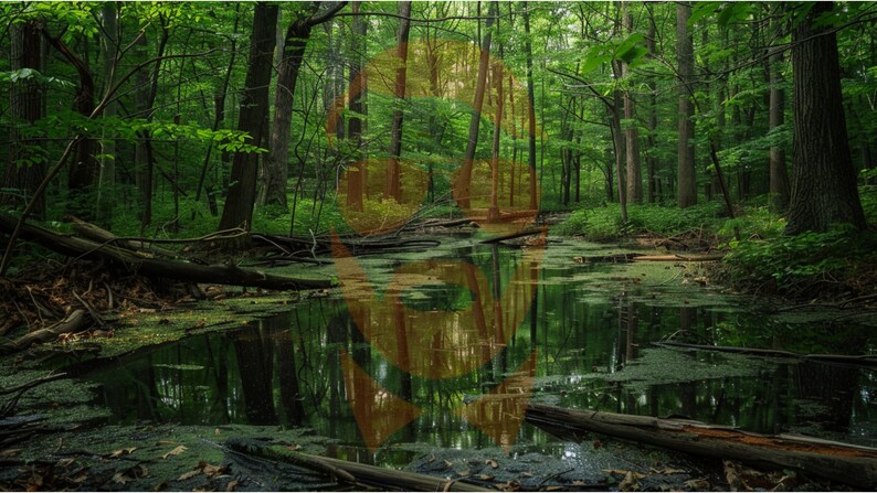 Bundle Pc/tablet Digital Wallpaper Hidden Ponds - Etsy