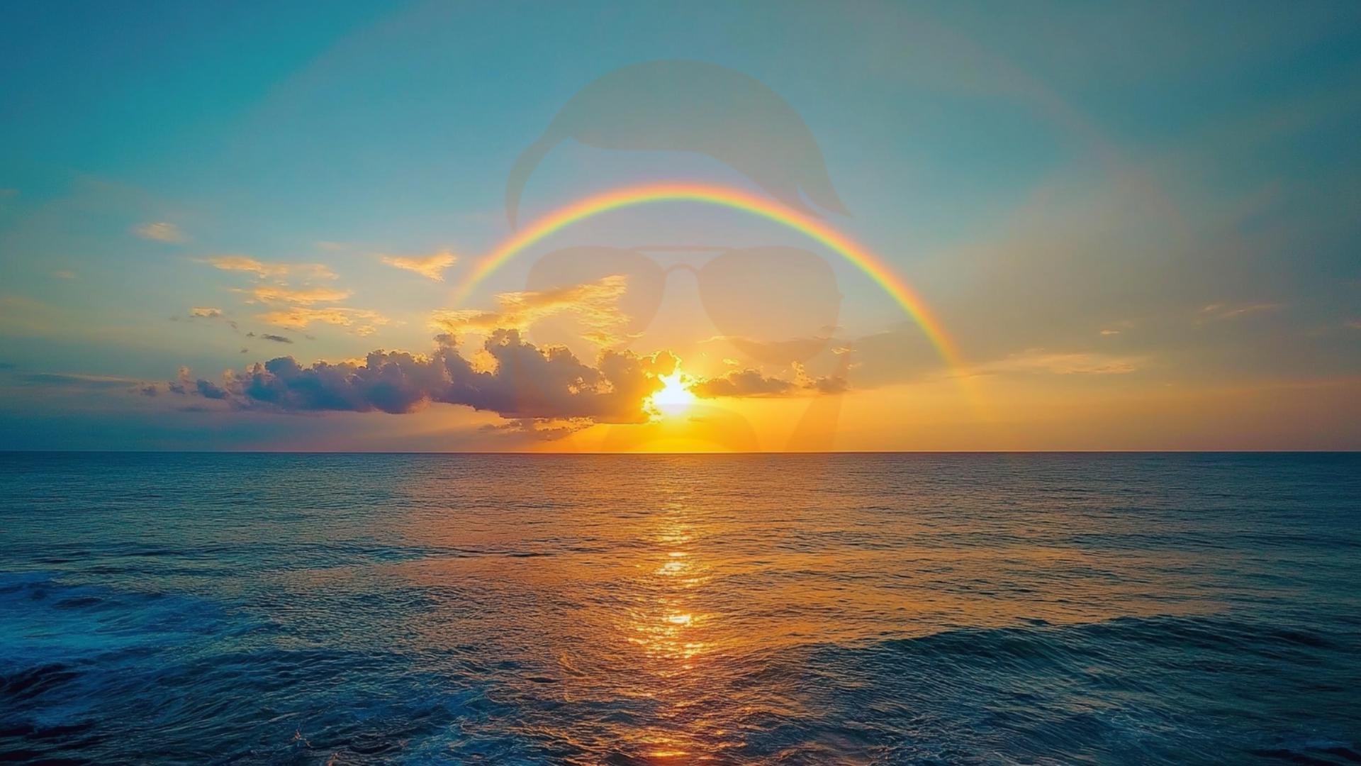 Bundle Digital Wallpaper Pc/tablet Rainbows - Etsy