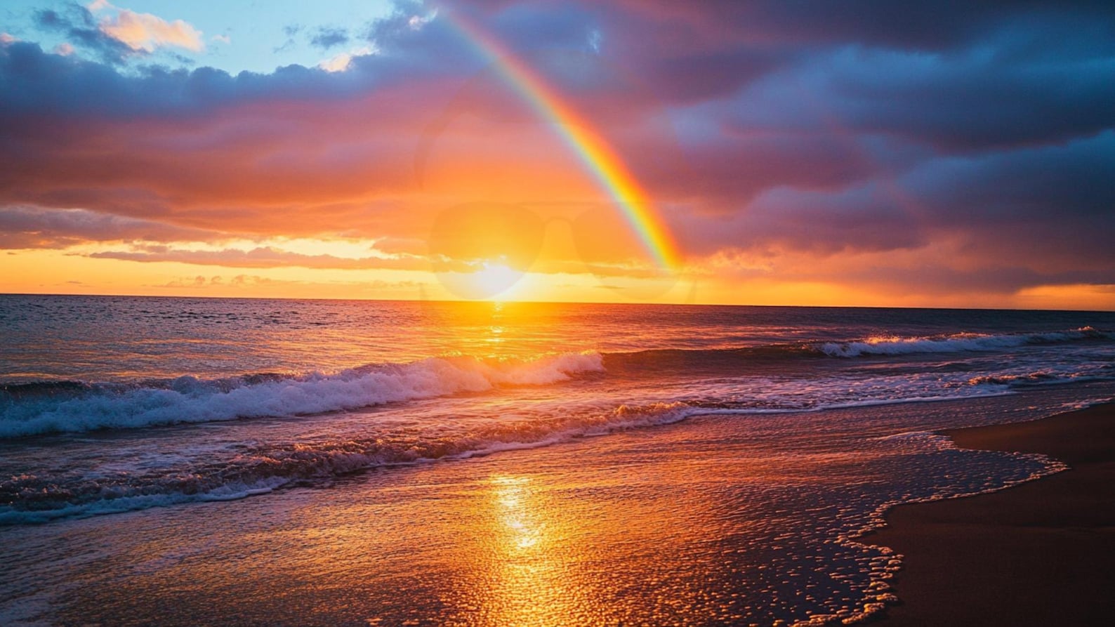 Bundle Digital Wallpaper Pc/tablet Rainbows - Etsy